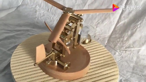 一种另类直升机的机械构造,很聪明的设计结构!