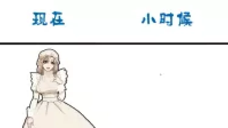 巨噬细胞现在vs小时候,战斗力超强的她,表面上可真看不出
