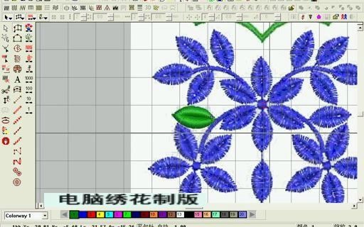 威尔克姆绣花制版视频教程大全-制版实例教程6