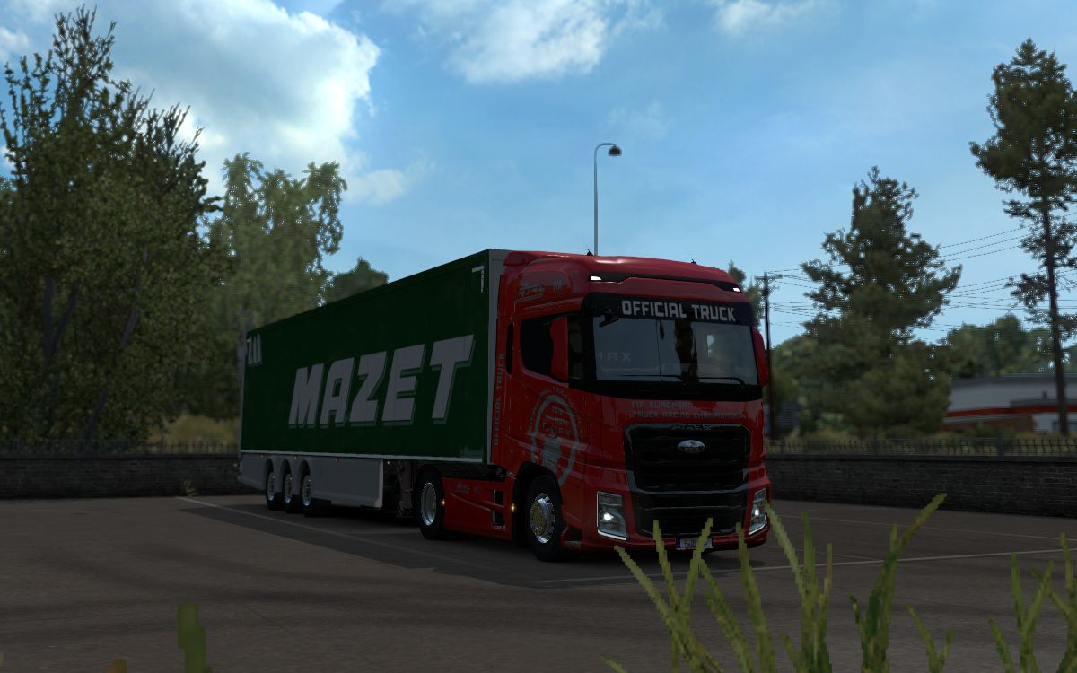 【欧洲卡车模拟2】#7 遭遇绕路 驾驶福特F-MAX行驶在法国与西班牙...