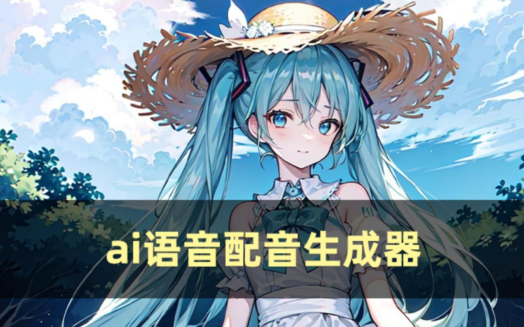 ai语音配音生成器只需要三秒?!
