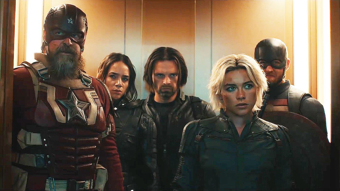 漫威反派组队!2025《雷霆特攻队*》首曝预告,冬兵+黑寡妇二代+美国...