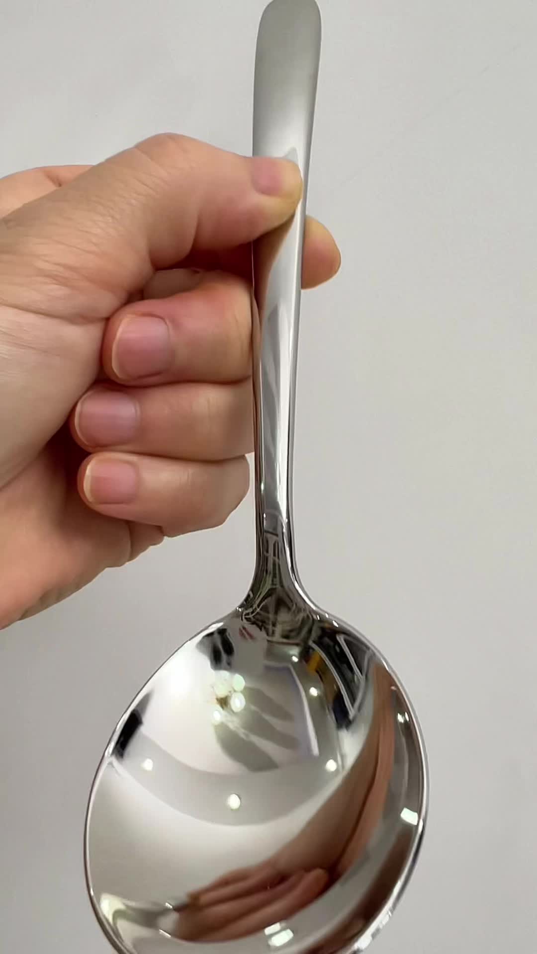 给孩子用的不锈钢勺子,真没必要买差的#不锈钢勺子 #316不锈钢勺子 #...