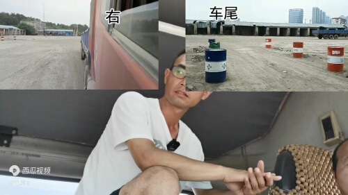 半挂车右倒90度,新手师傅倒车全程陪练详细讲解倒车技巧