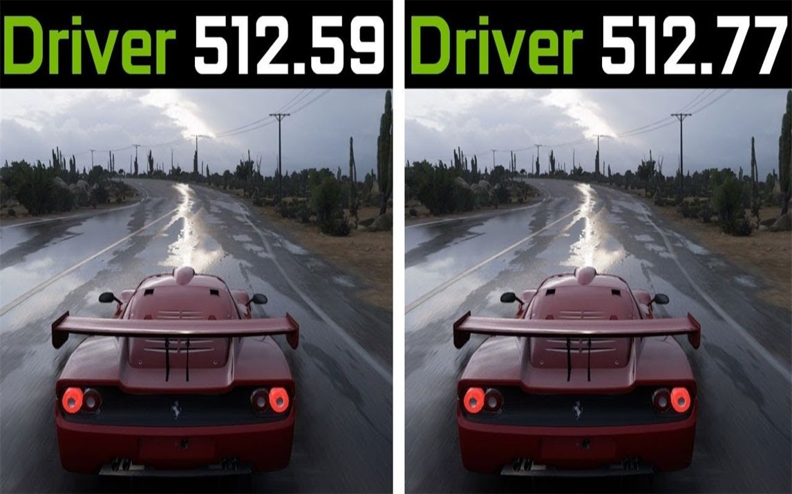 512.59 vs 512.77 N卡驱动对比(1080P分辨率测试) RTX 3050 8G + R5 ...