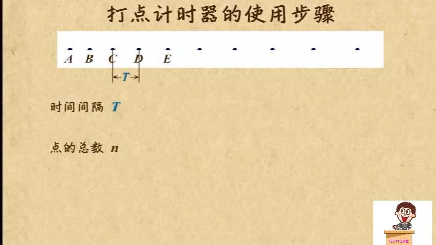 必修一打点计时器使用步骤