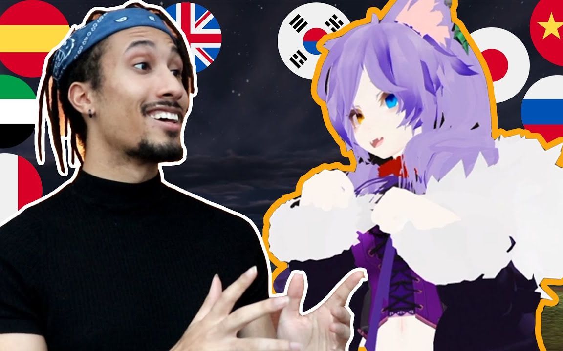 【VRChat/中文字幕】掌握八门语言在VRChat里聊天是一种什么样的...