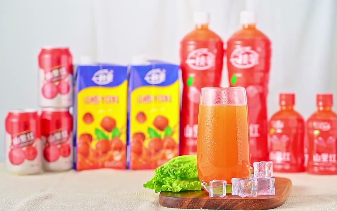 一枝笔果汁:一枝笔山楂汁,山楂果肉饮品,四季佳饮