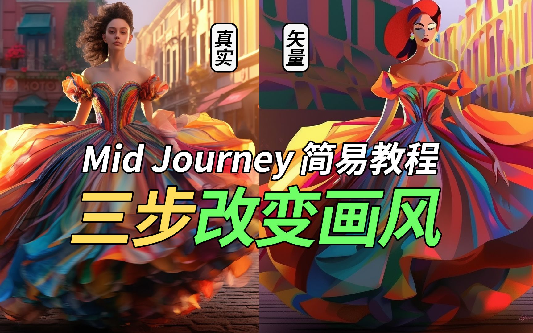 【Midjourney】简易教程,只需3步即可改变画风