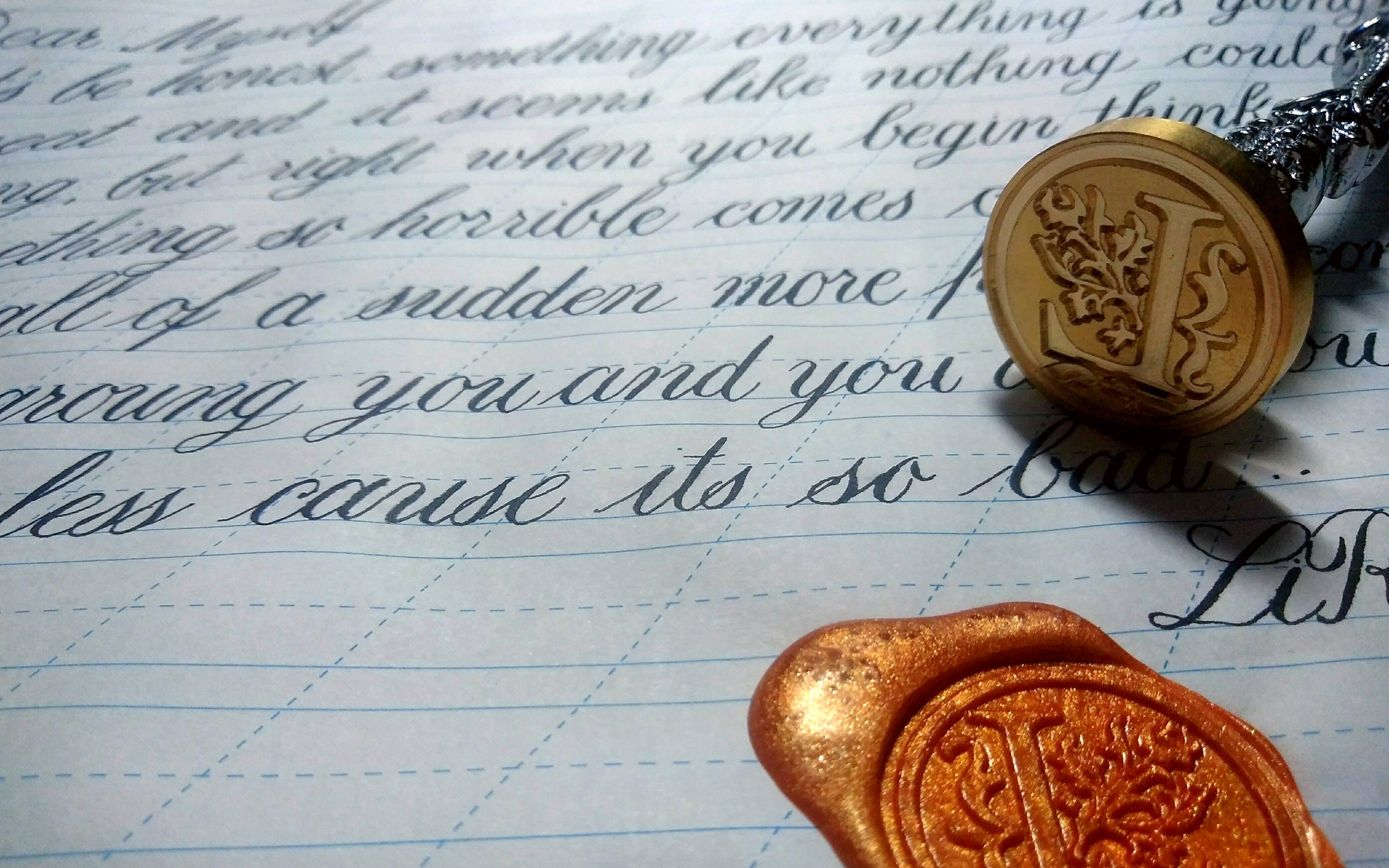 [hgnq]〈英文手写〉给自己的一封信(节选)