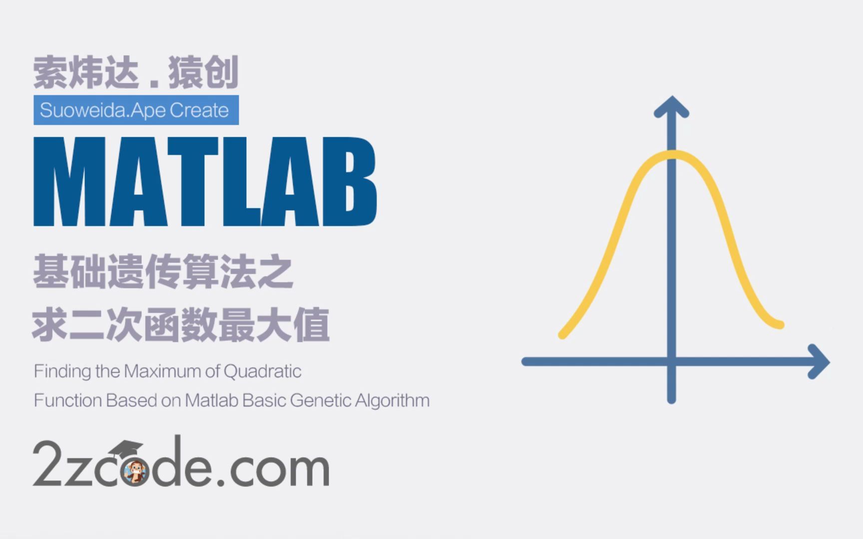 基于Matlab基础遗传算法求二次函数最大值