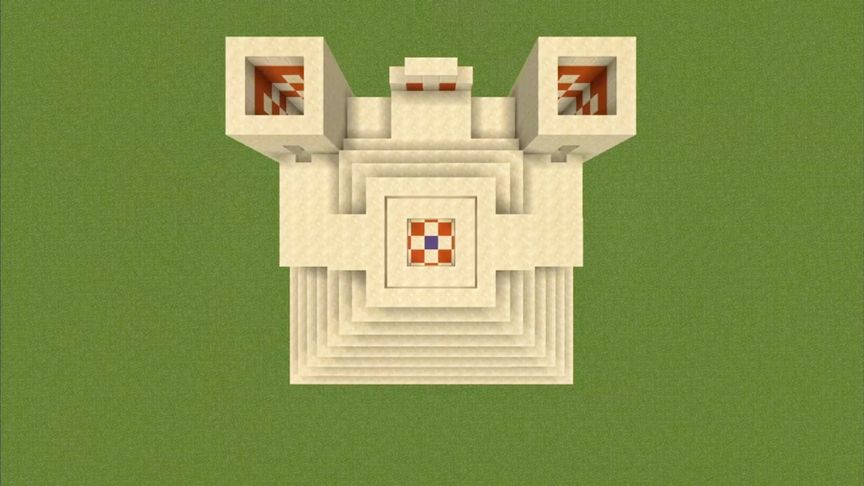 我的世界沙漠神殿的制作过程