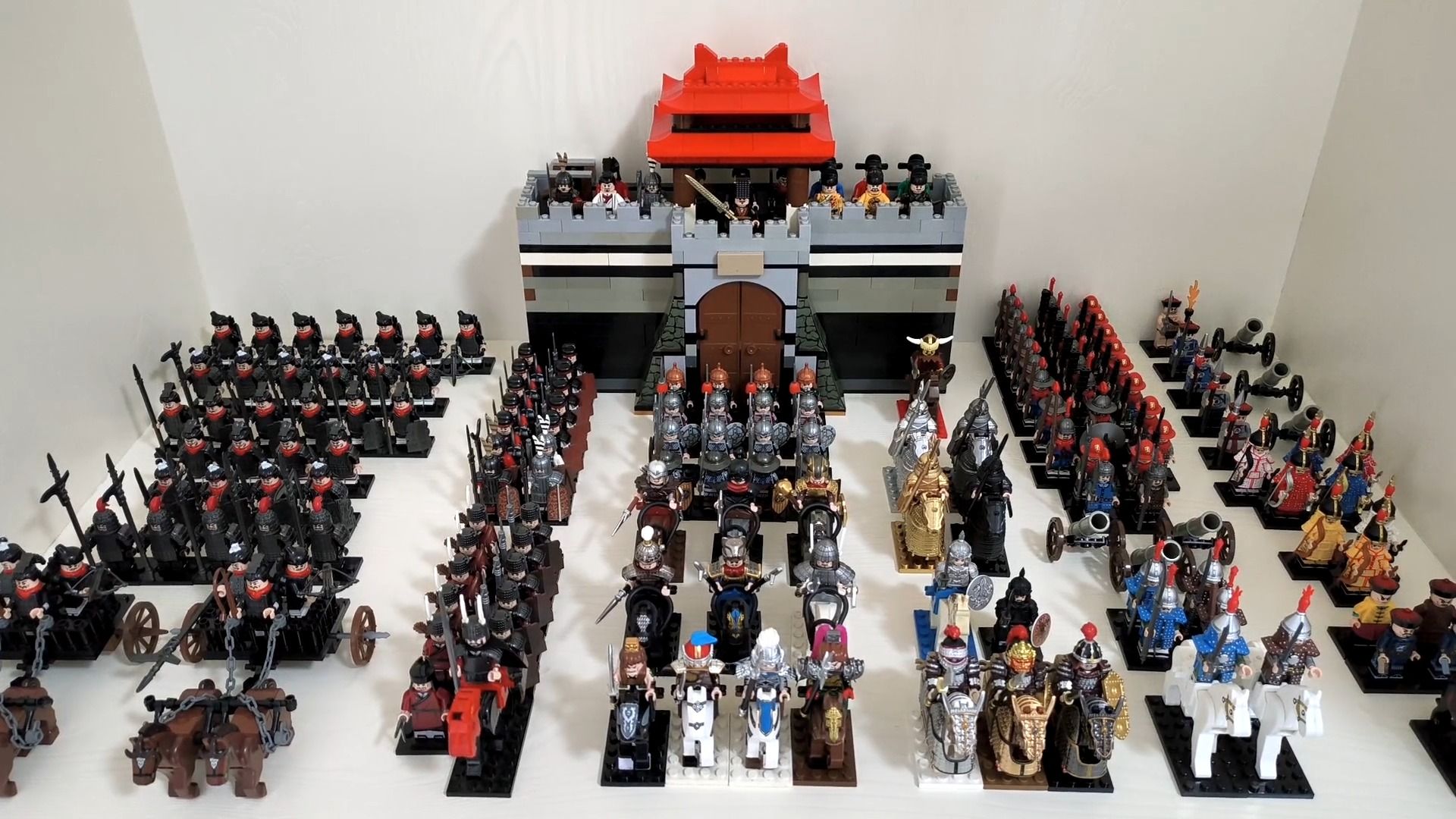 【乐高人仔】中国古代军队收藏展示