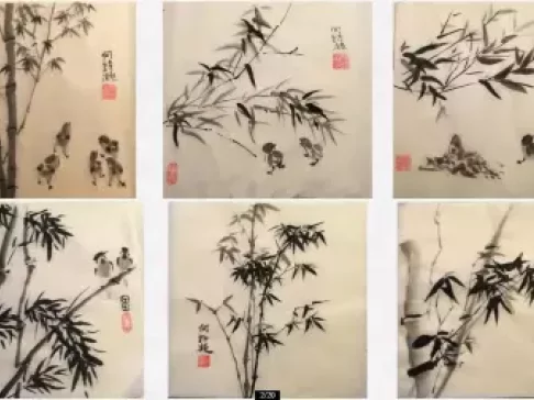 中华文化网络大课堂 --- 国画课 (笔法和墨法)