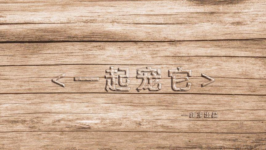 2分钟学会制作浮雕字体