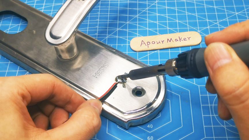 用电烙铁如何焊接不锈钢?看我用电烙铁焊接不锈钢这效果怎样?