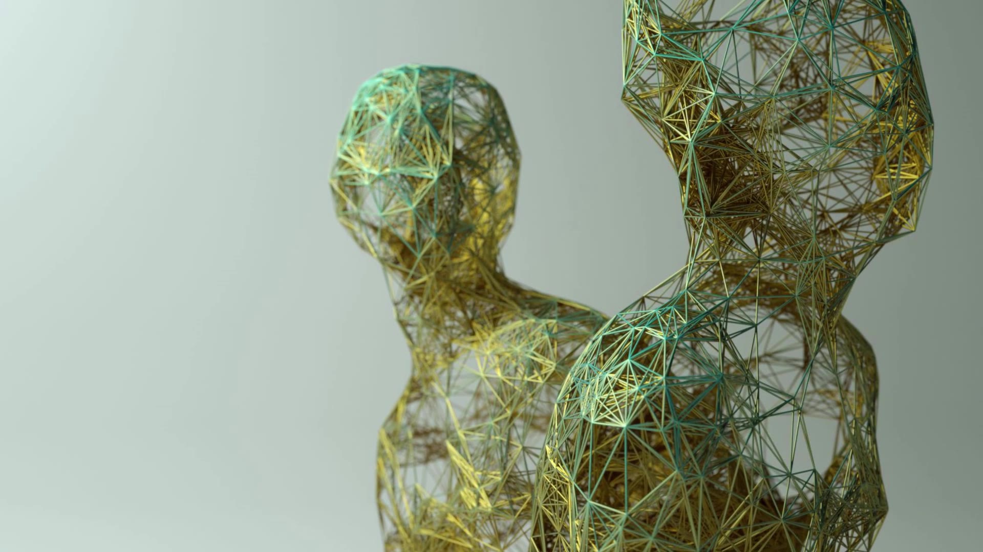 高级C4D教程:TP思维粒子结合Python制作几何连线plexus线框效果