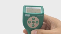 CTG-800涂镀层测厚仪校准教程