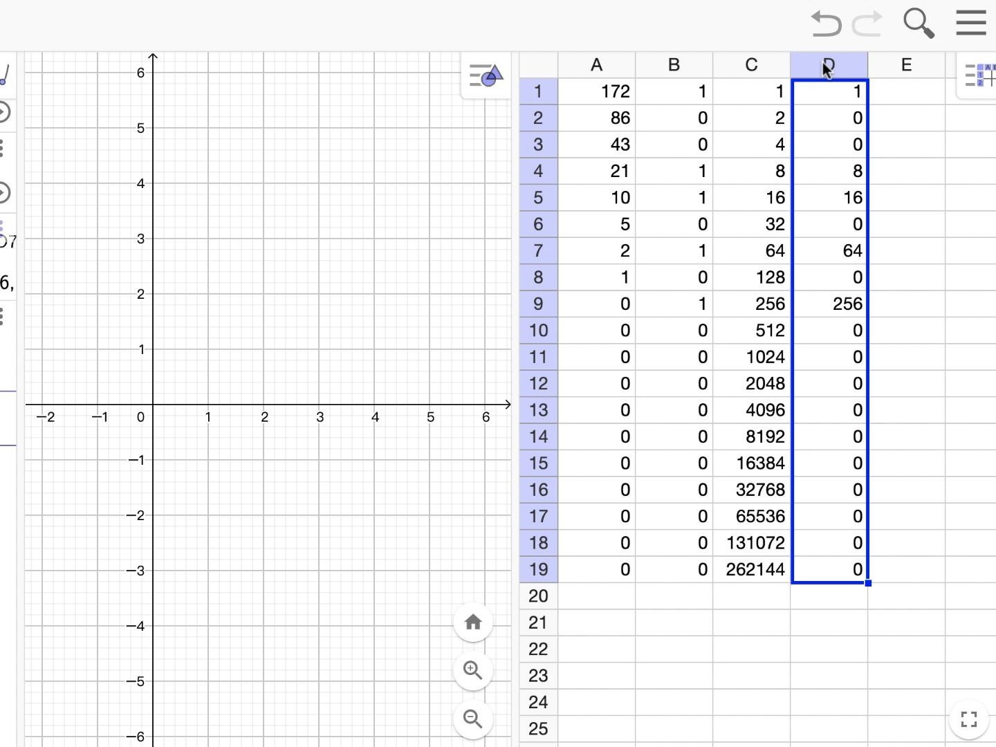 S0A3 用表格区将10进位转换为d进位