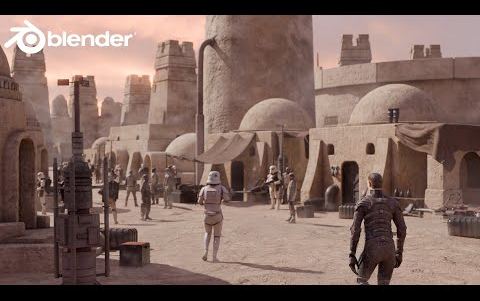Blender中如何快速创建环境