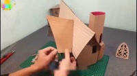 创意手作DIY梦工厂 第6集 旧纸箱改造成高度房子模型