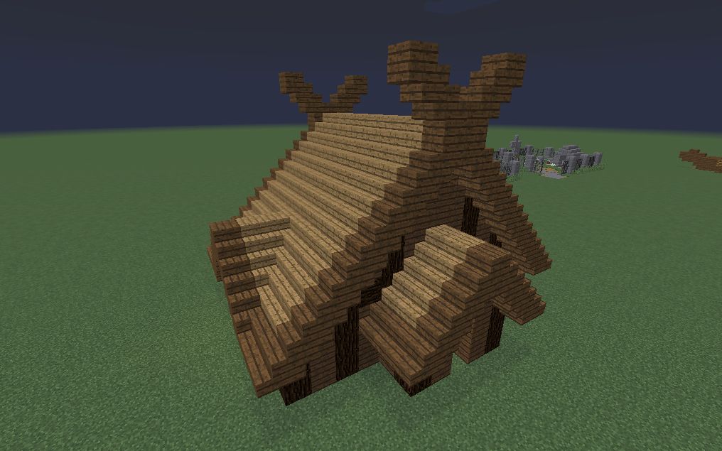 『我的世界MC』纯木质小屋