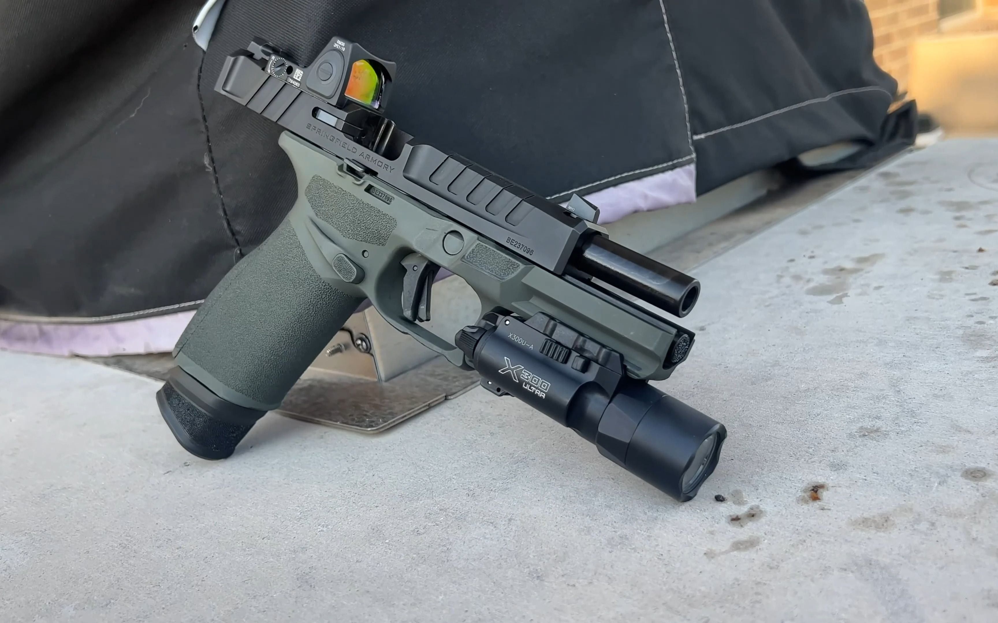全新Springfield Armory Echelon手枪- 出厂状态第一次射击和测评