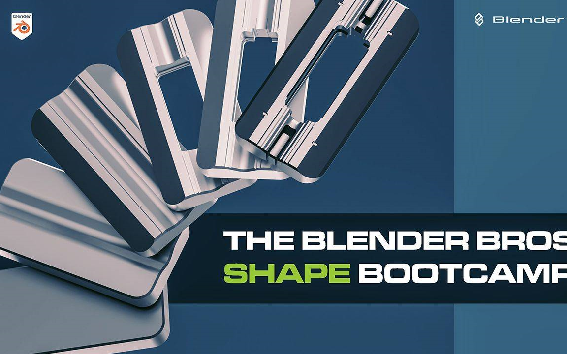 Blender教程-了解顶级 3D 艺术家用来从头开始构建和创建有趣形状的...