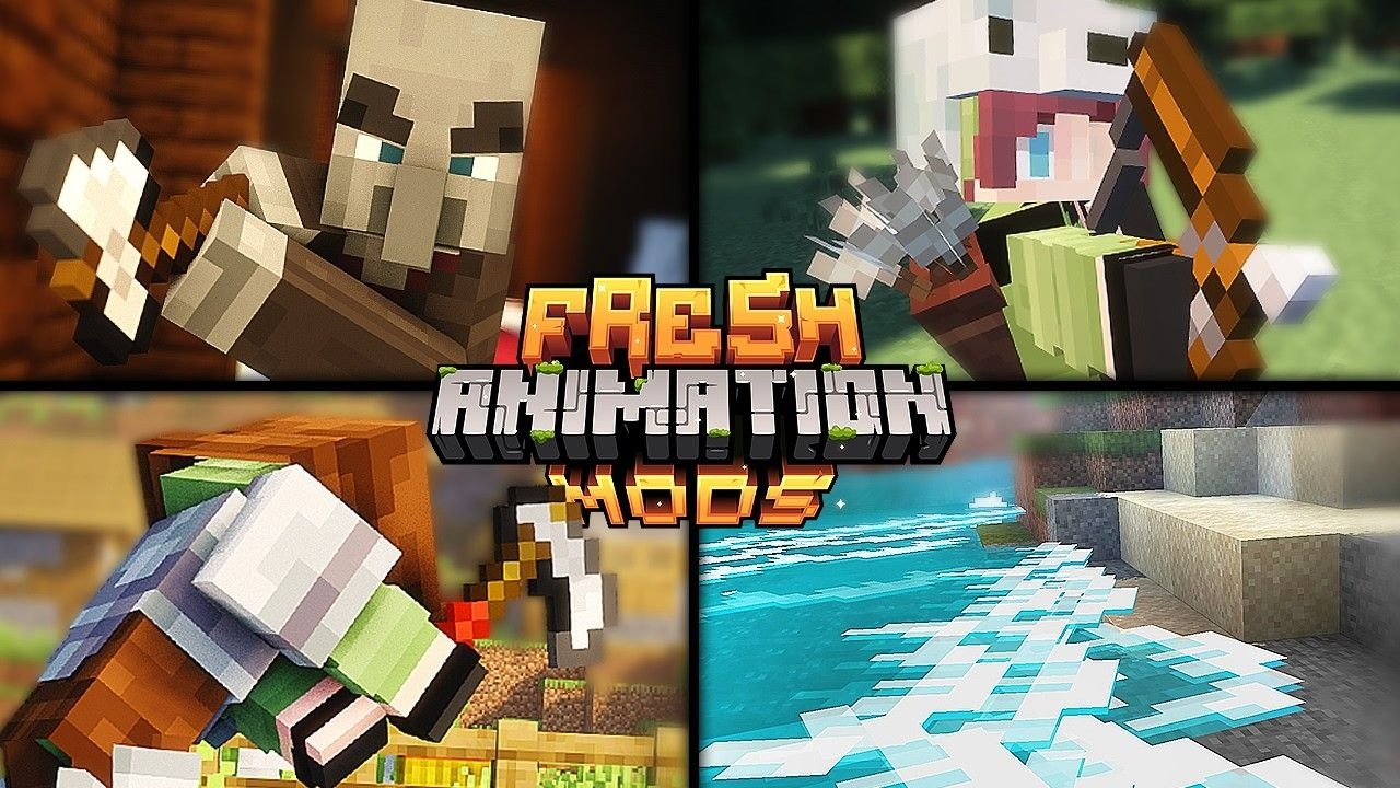 【MC模组推荐】25年前20名Minecraft动画模组·第四期