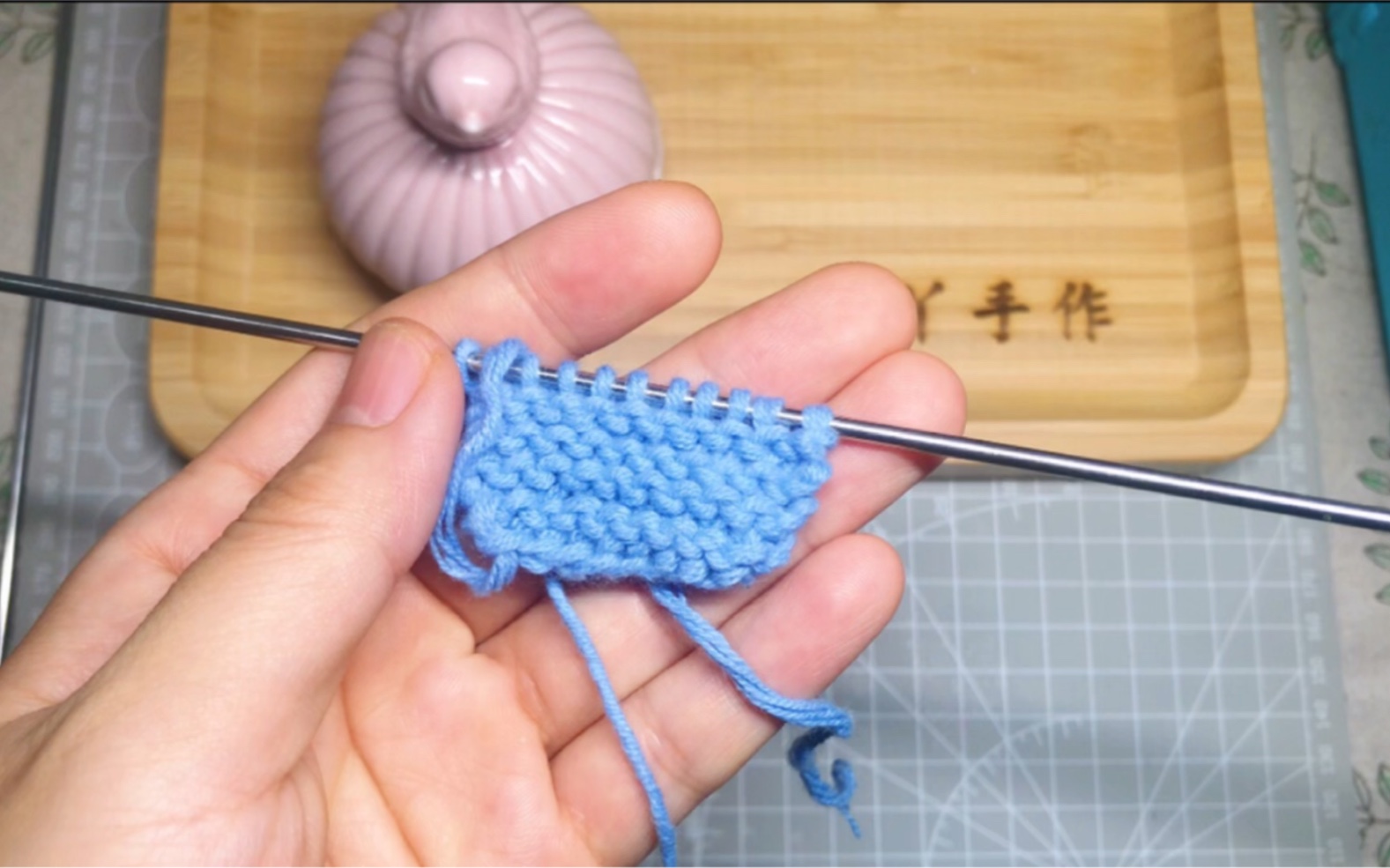 棒针编织平针编织