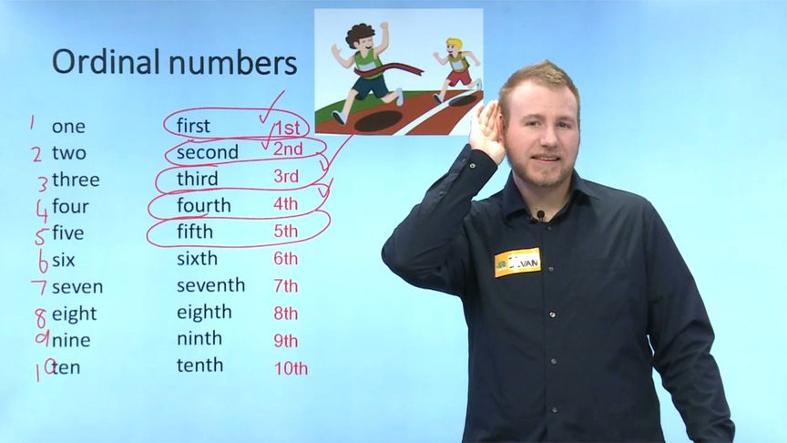 小学英语词汇分类记忆:基数词、序数词英语词汇