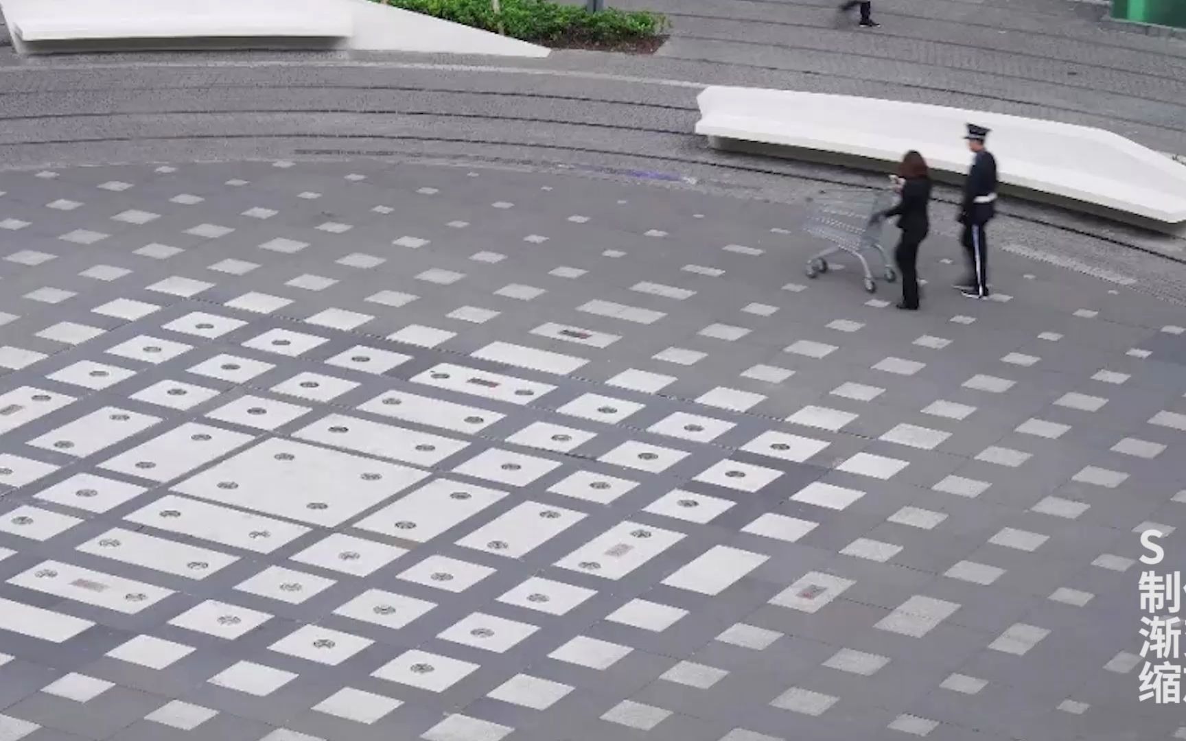 SU制作渐变缩放