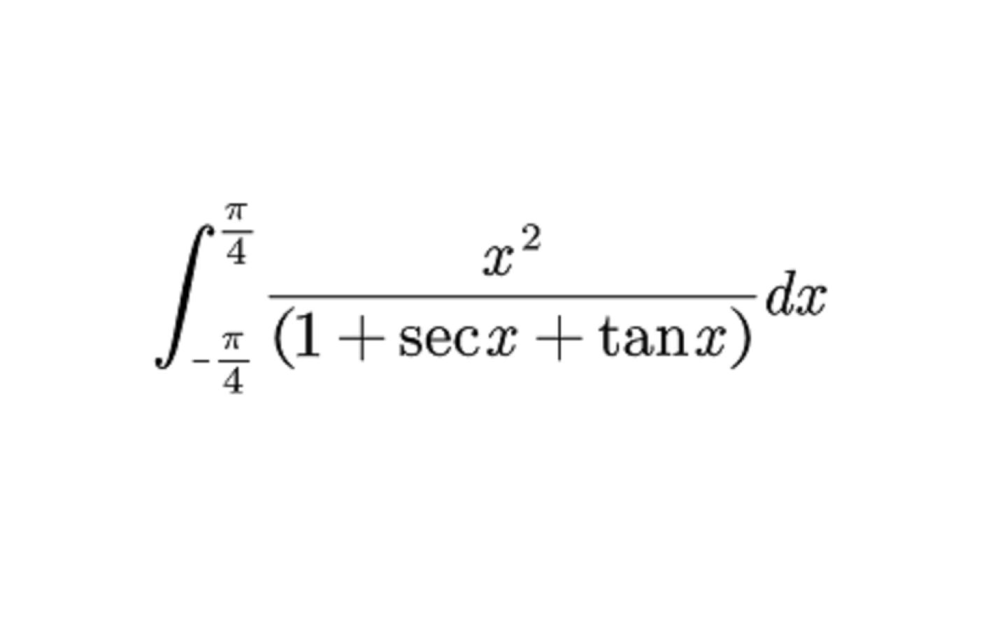 【定积分题】消掉三角函数