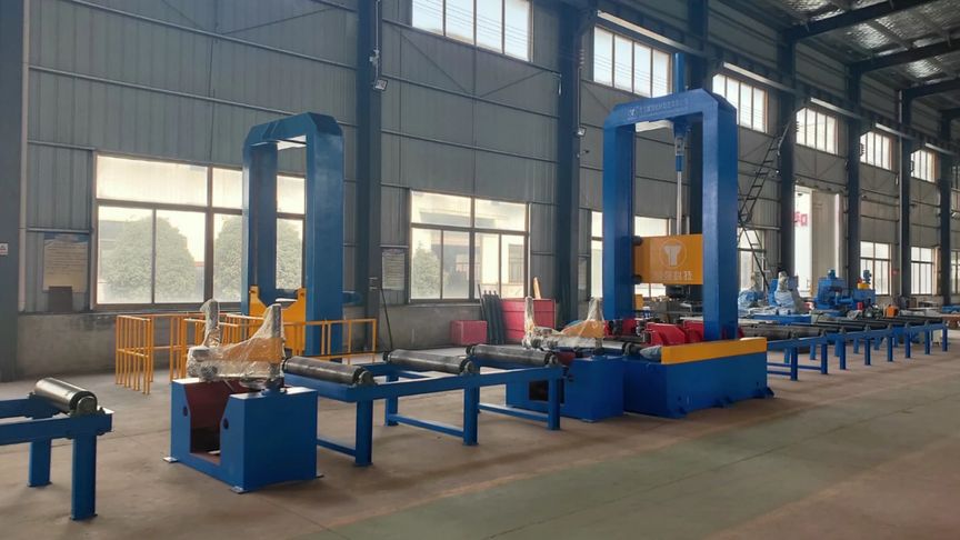 #钢结构生产线 钢结构焊接生产线