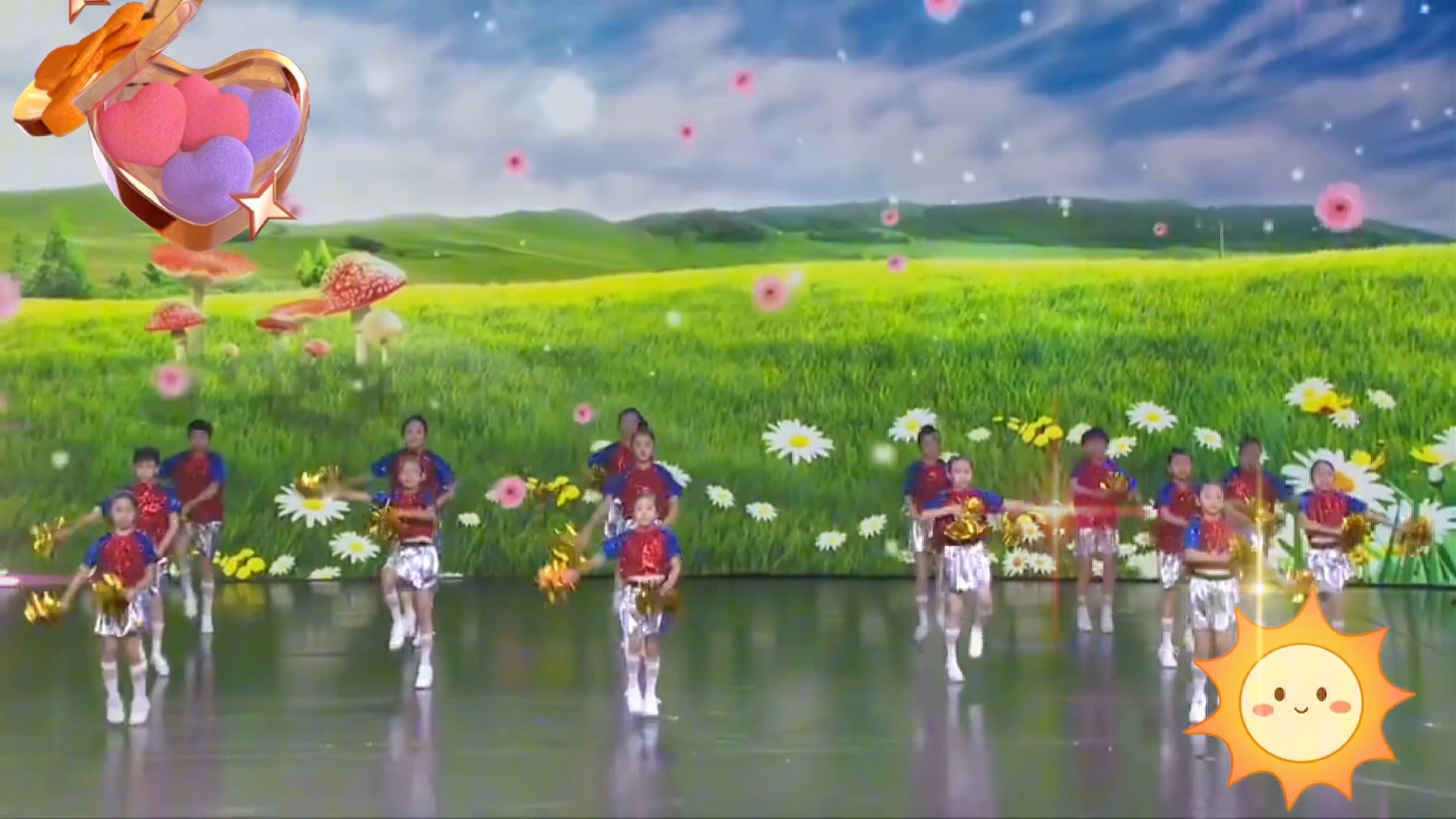 啦啦操花球舞蹈完整版《向阳而生》#花球啦啦操 #啦啦操 #啦啦操完整...