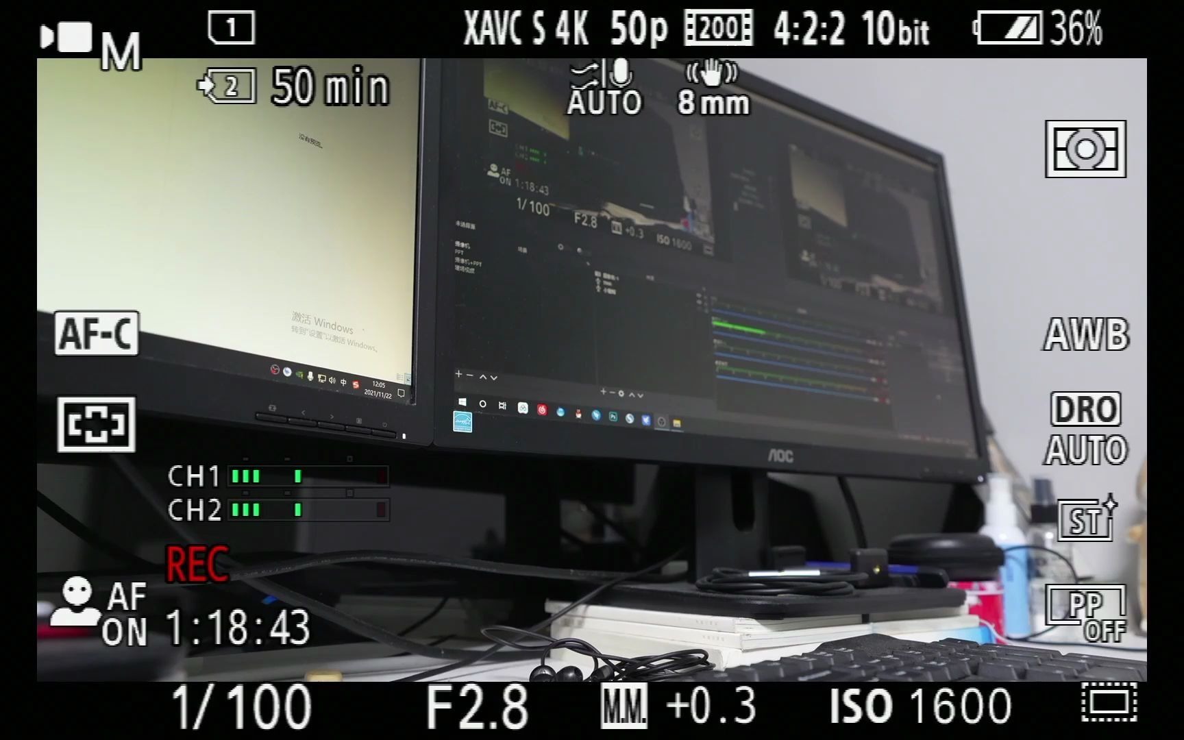 A7M4视频拉锯测试 1卡:CF A;2卡:闪迪v30 128G SD卡 原厂电池,室温...