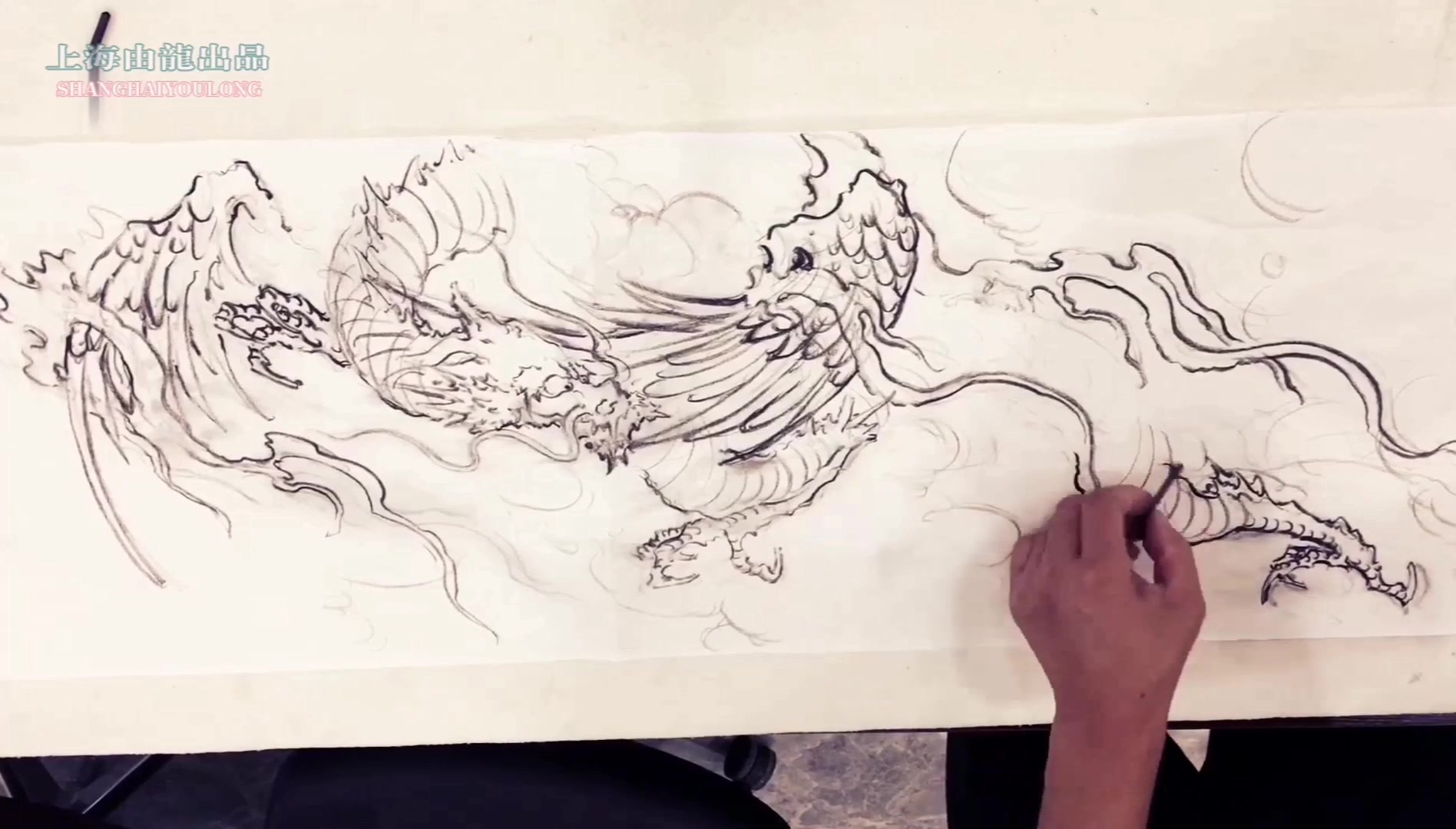 上海由龙出品—龙 画龙 国画龙 龙图 龙的画法 关于画龙 画龙步骤 画龙...