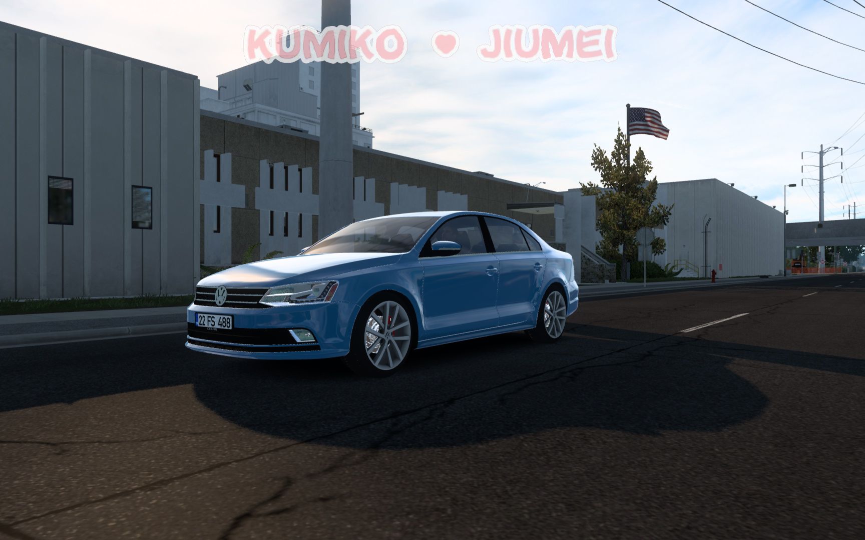 欧美卡通用mod:大众捷达轿车 1.43