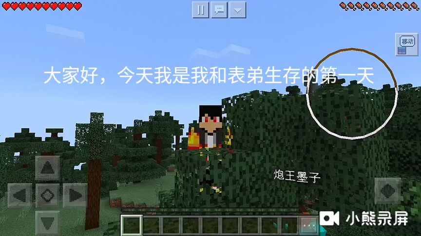 我的世界联机生存(一):出生热带雨林,向英雄致敬