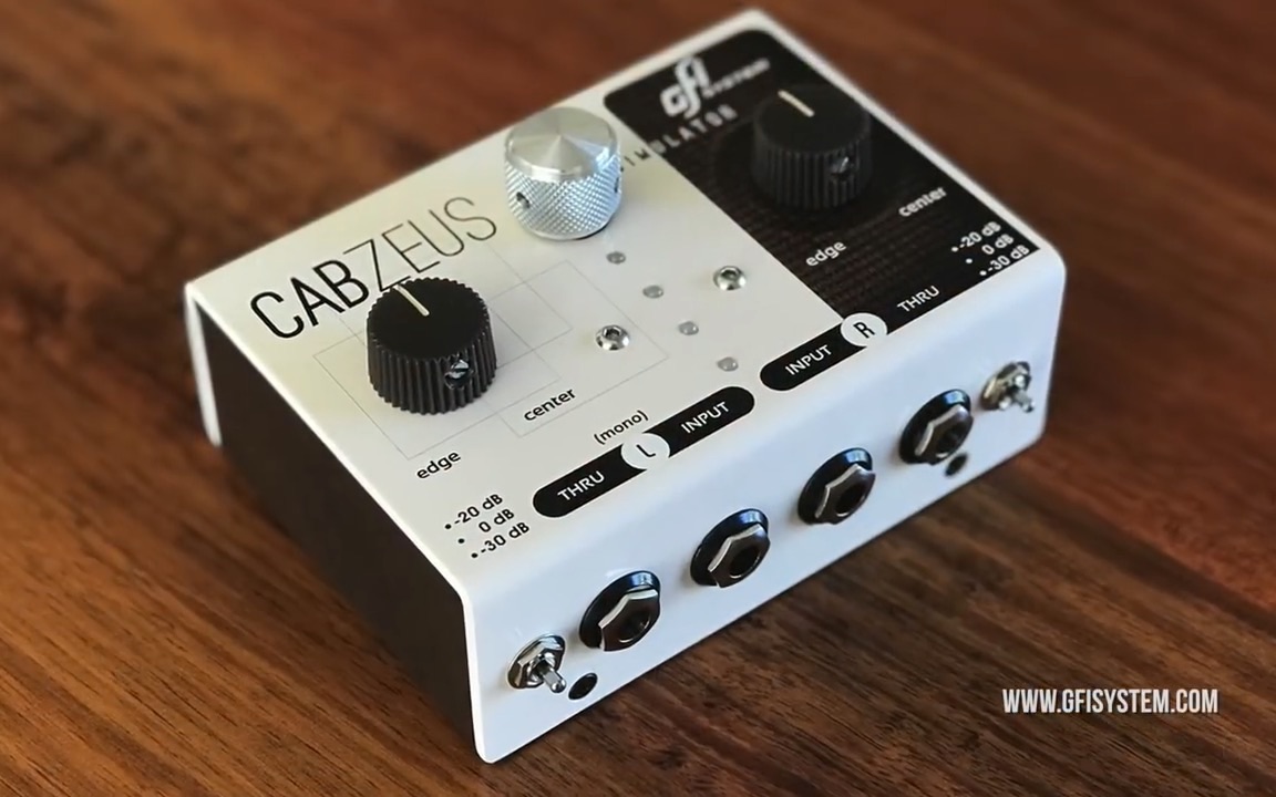 ...CABZEUS Stereo Speaker Simulator DI Box 吉他音箱箱体模拟器