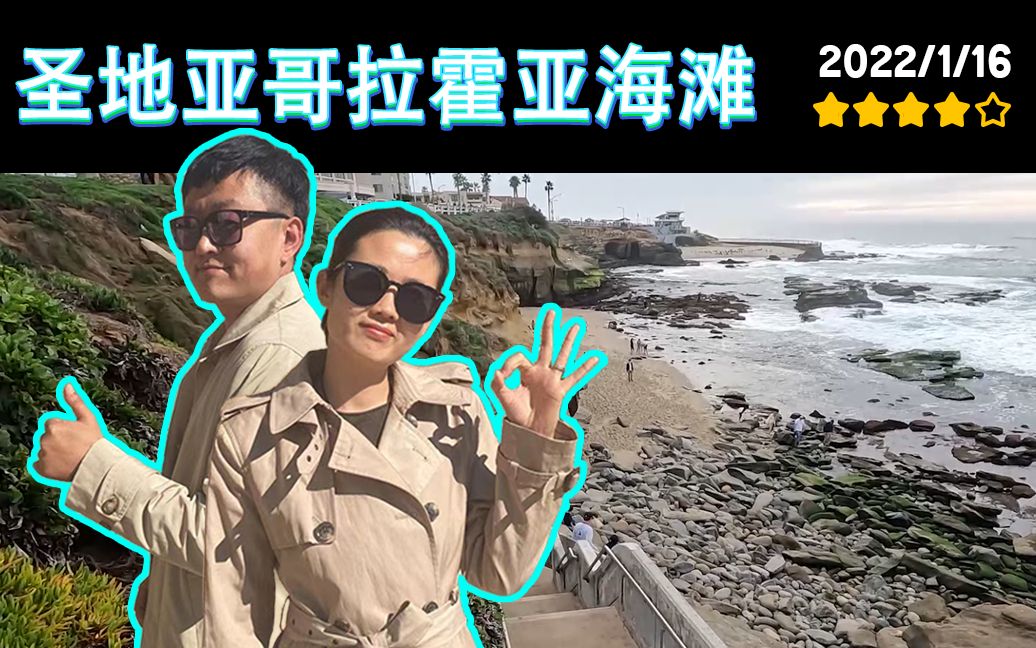 ...预警|徒步La Jolla Cove|最赞的西海岸海边风光|近距离接触野生动物