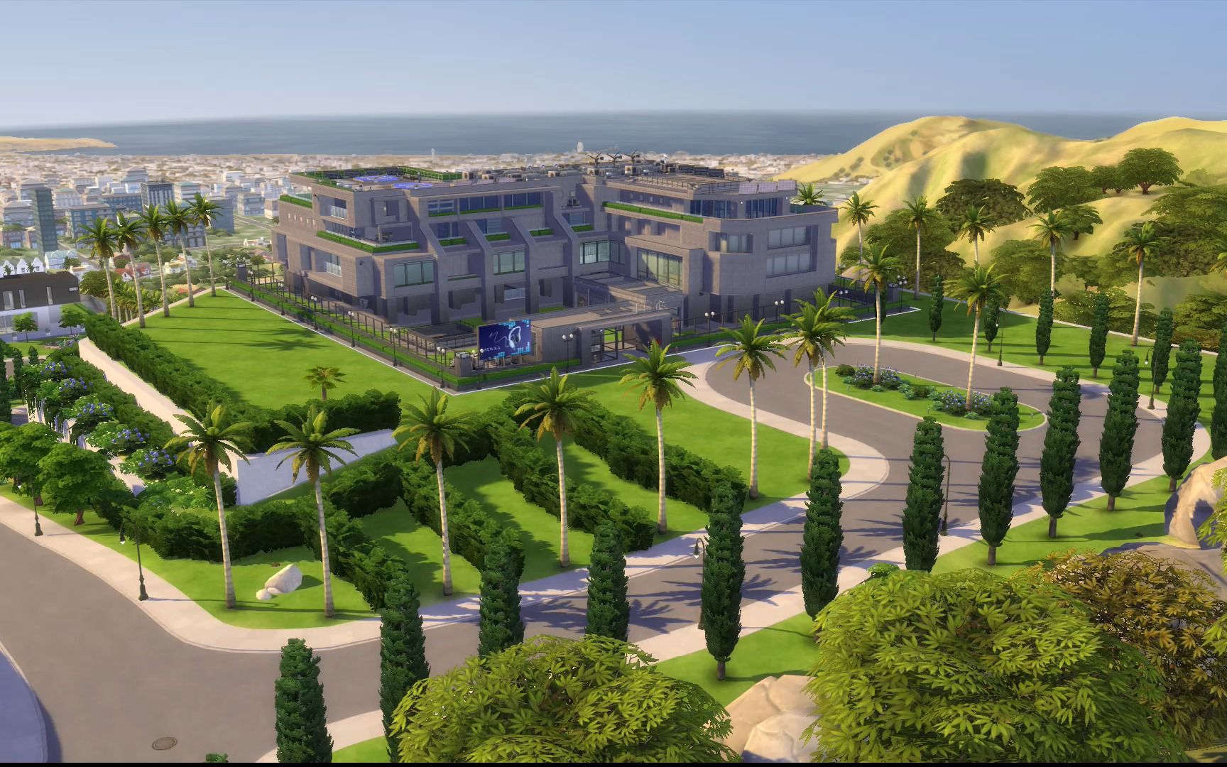 【模拟人生4】科研中心│原创│NOCC│64x64│灰石集团生物与制药...