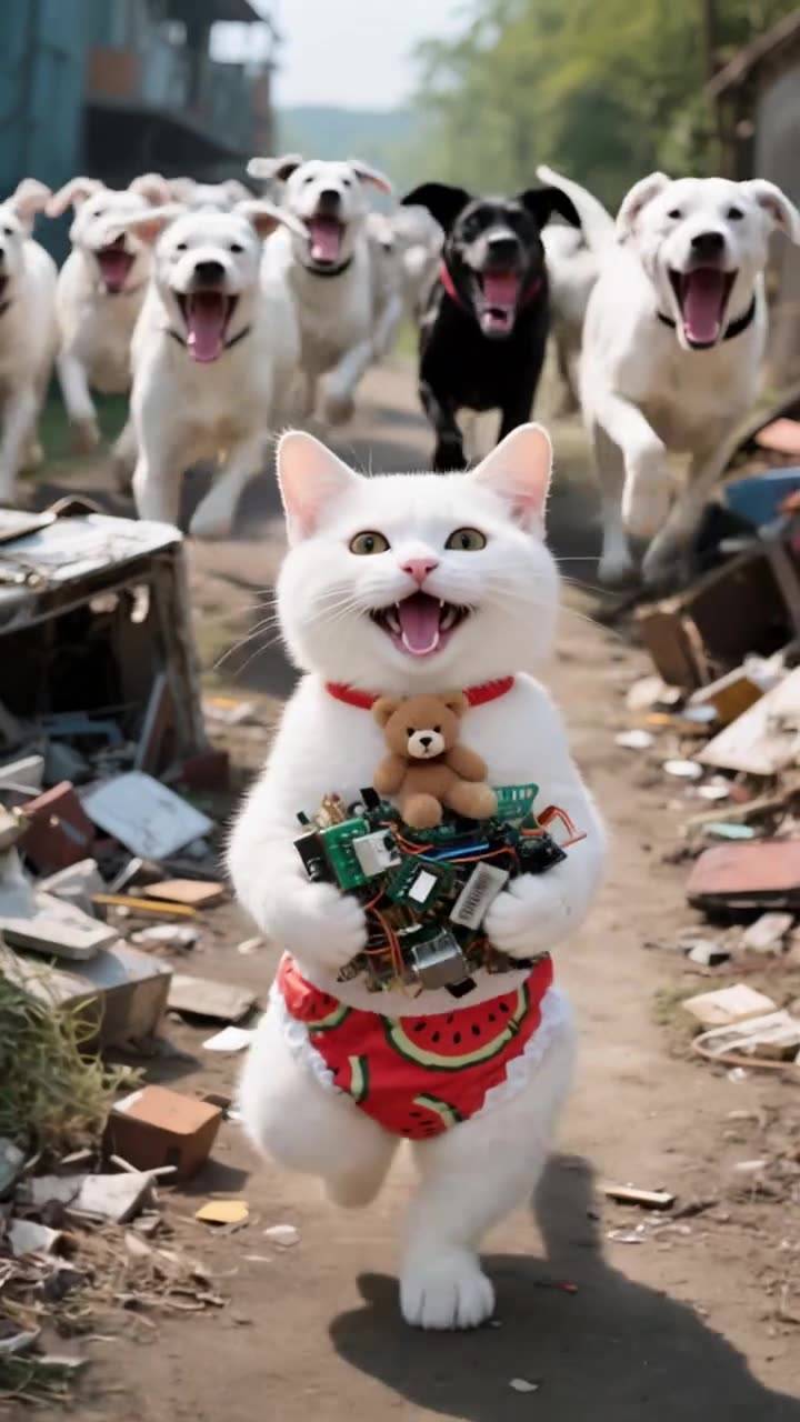 动漫:小猫咪制作机器人