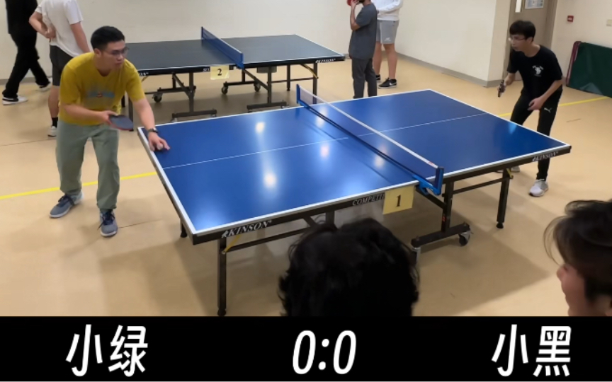 港校的乒乓球比赛