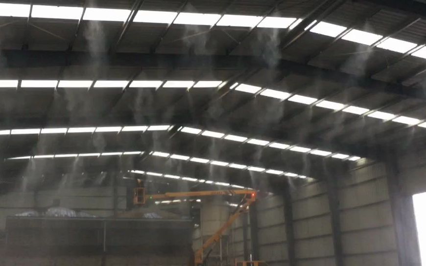 搅拌站喷雾除尘设备