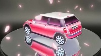 ...MiniCooper亲子手工纸模型纸艺纸雕3D立体手工制作#模型#原创设计
