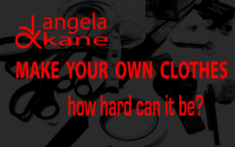 自己缝衣服,打版教程