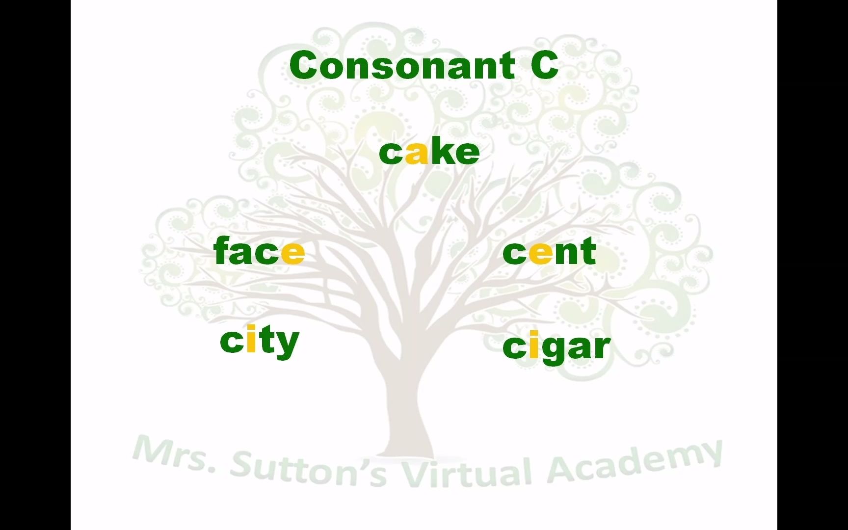 黄老师英语自然拼读课程更新完整版24--辅音字母c的另一种发音