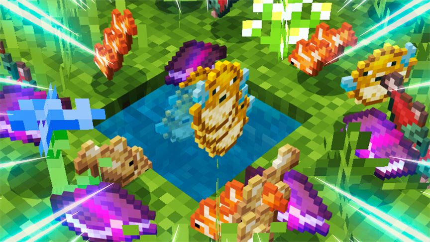 我的世界手机版:教你如何制作两种超级简单的钓鱼机!