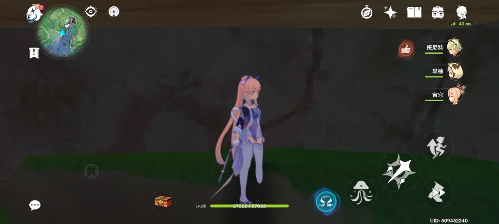 神樱大拔洞里的一处小洞口